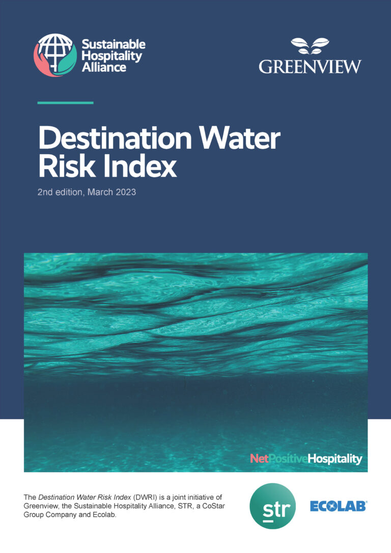 Destination Water Risk Index (DWRI) – World Sustainable Hospitality ...