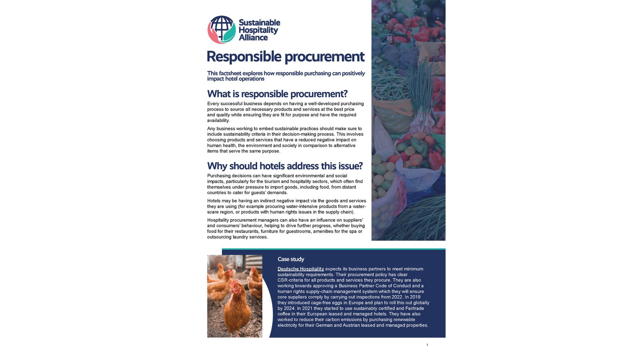 Resources Search – Sustainable Hospitality Alliance