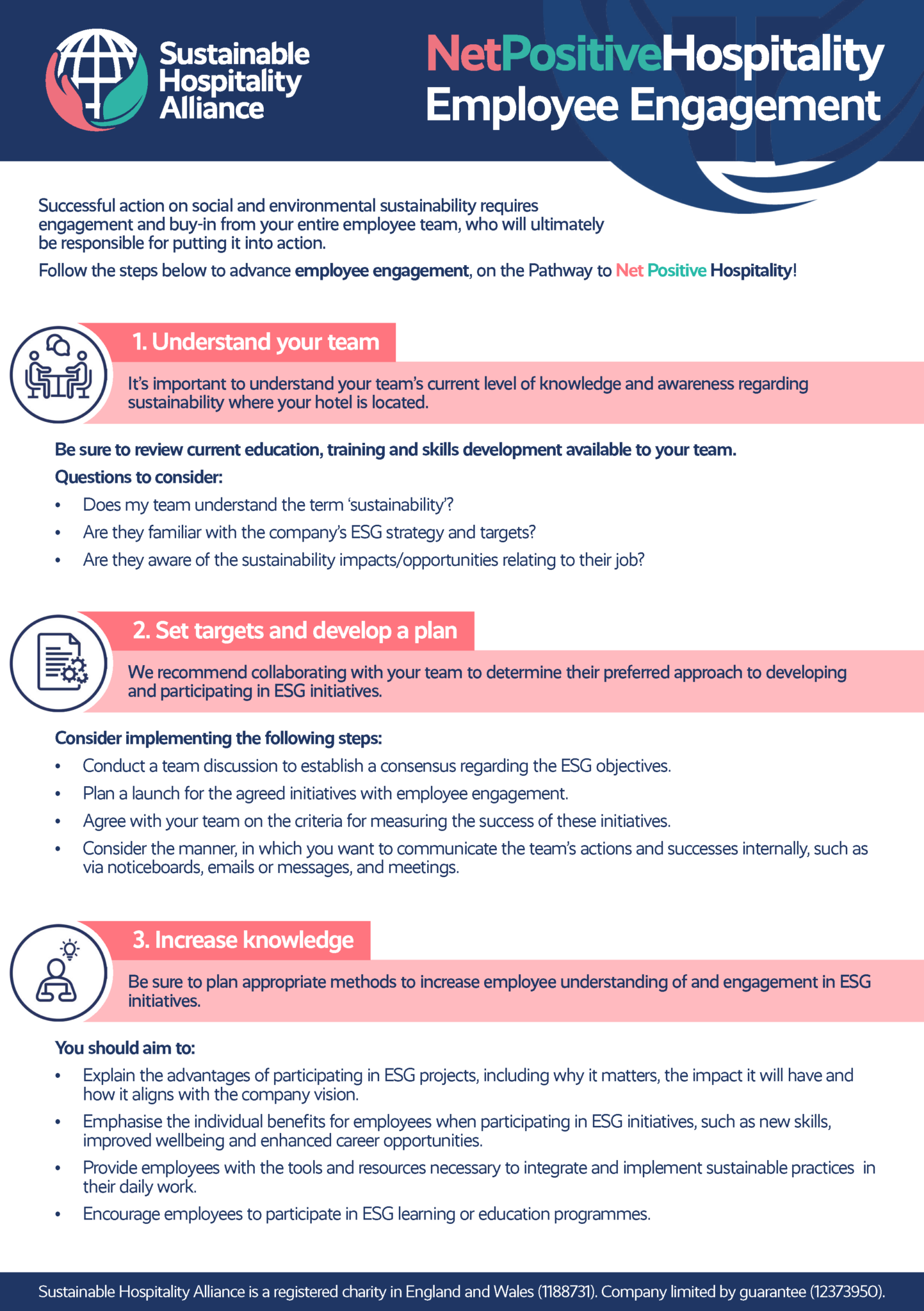 Employee Engagement Fact Sheet: Employee Motivation Fact Sheet – IUJLEO