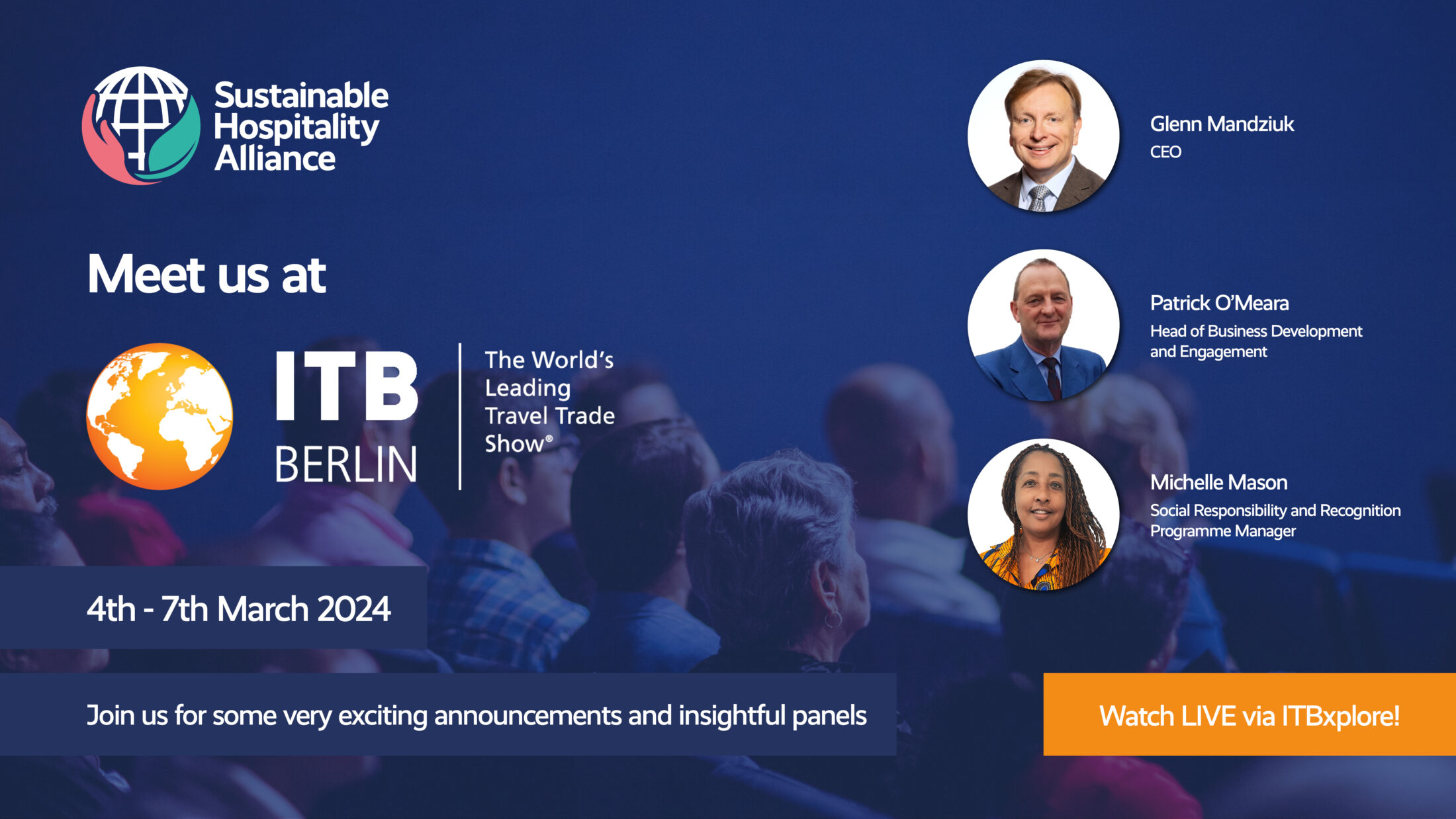 ITB Berlin 2024 – World Sustainable Hospitality Alliance